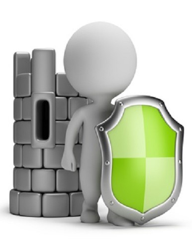 3d small people – shield and a castle – Nerds R Us Services Inc